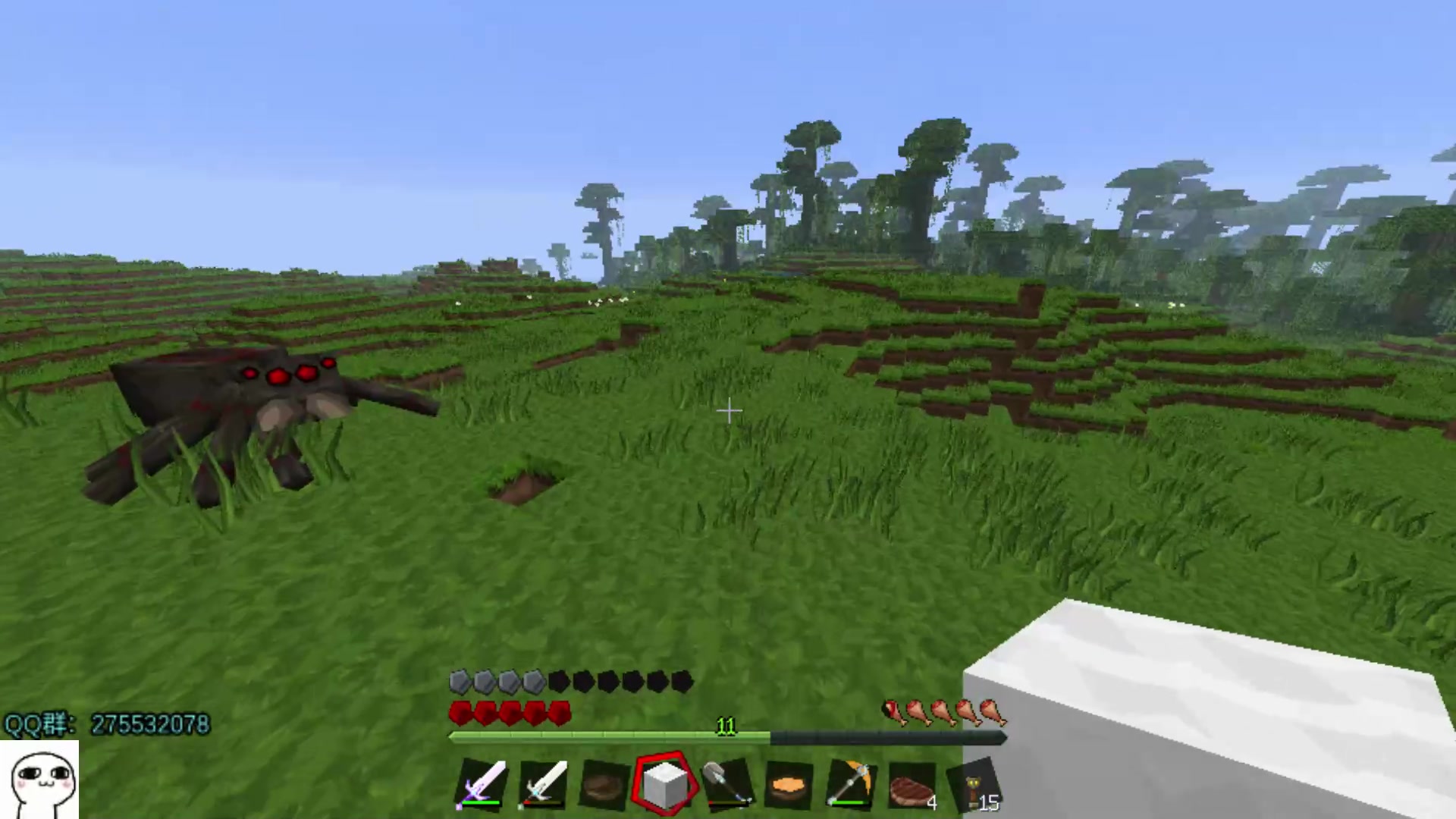 我的世界MITE多人直播实况第二十三期——丛林,树林,雪地