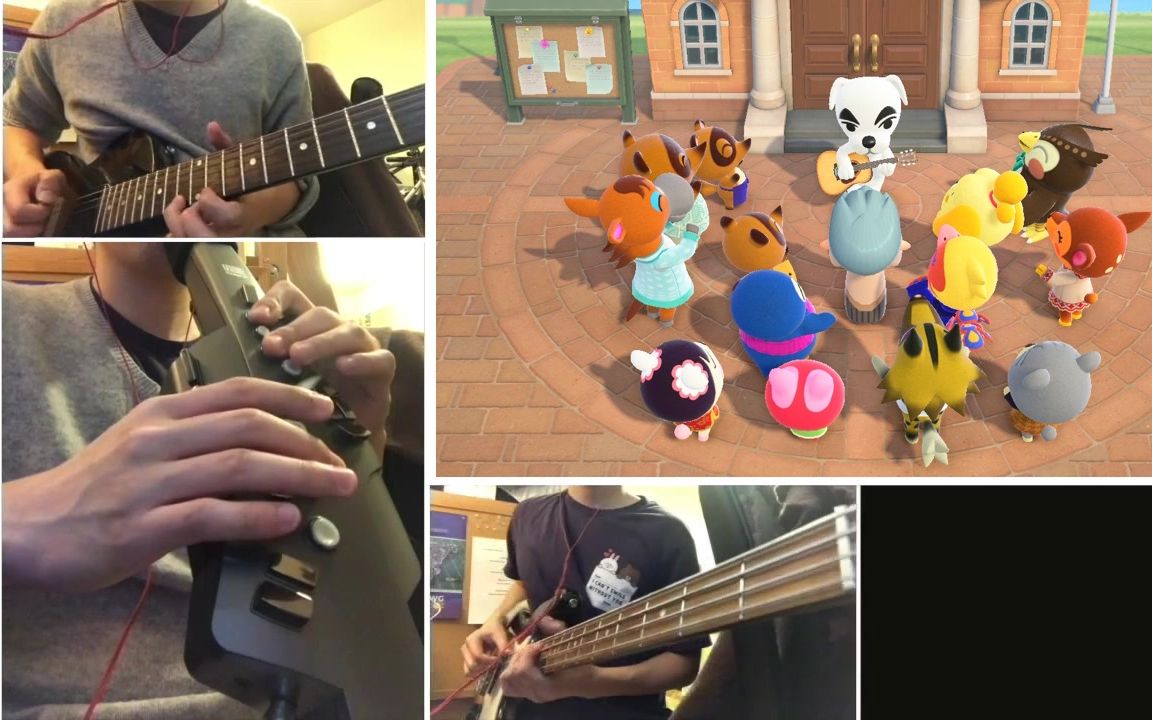 [一人乐队] 大家集合吧 动物森友会BGM AnimalCrossing Main Theme ...