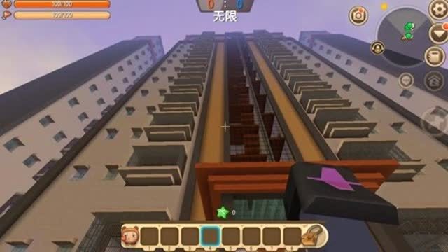 迷你世界:摩天营救,体验火海救人,消防员叔叔真伟大
