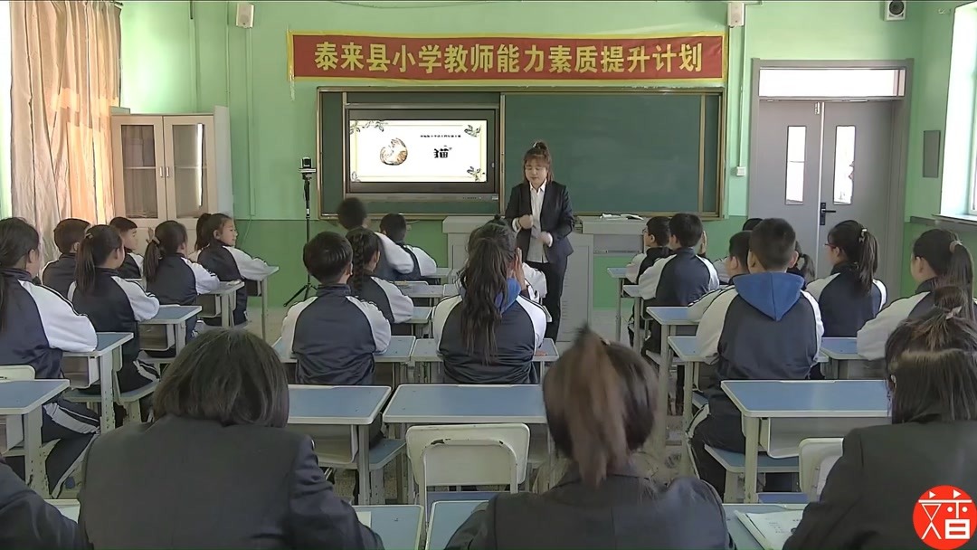 A5技术支持的《猫》课堂实录-朱佳