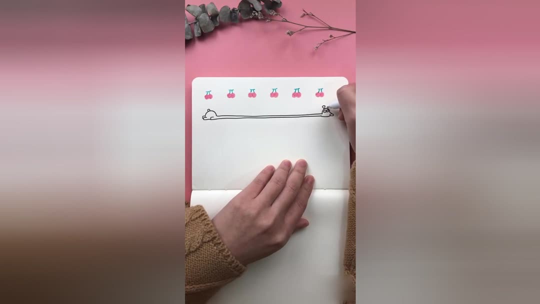 手帐花边素材来啦,赶紧装饰起来❤️#简笔画 #手帐