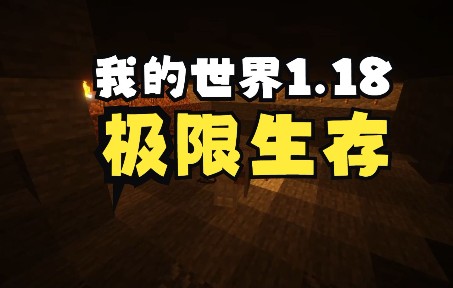 我的世界1.18极限生存 【6】前往矿洞 开始矿物收集
