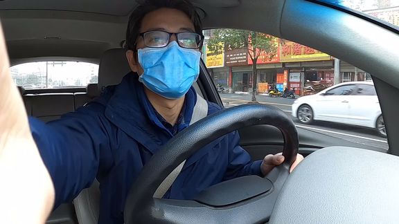 第一次使用Gopro 8,先用来当行车记录仪了,广角果然很大