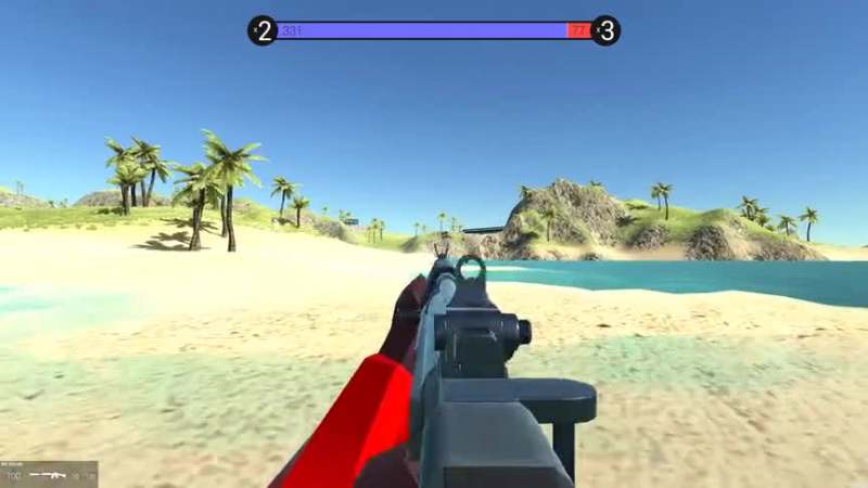 小飞象解说 战地模拟器 绝地求生荒岛特训!狙击手以一敌百!