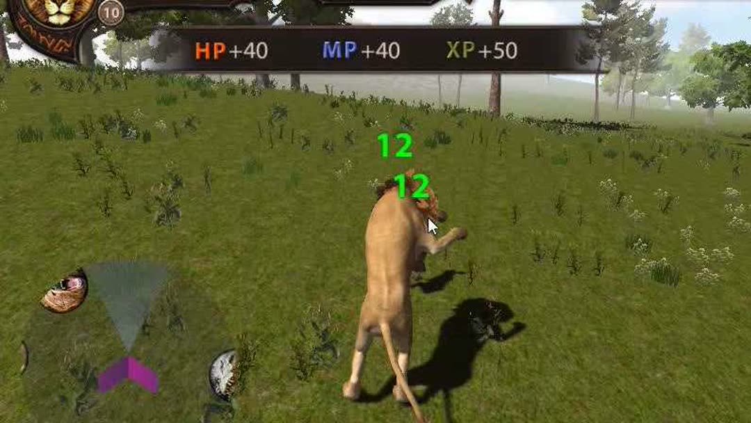 模拟动物人生 看我狮吼功 什么你还有左右互搏之术?