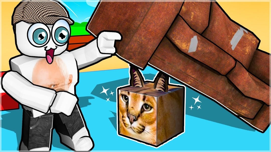 Roblox寻宝模拟器:森林里寻找奇怪猫咪!居然还可以变身!