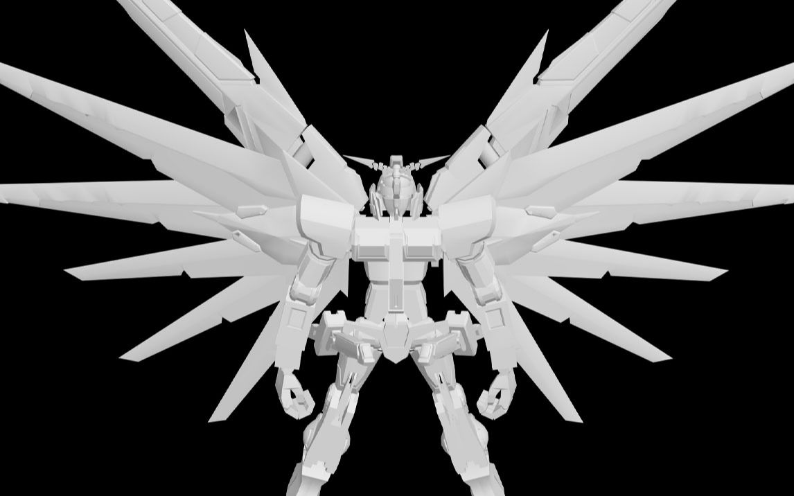 3DMAX建模:高达模型制作