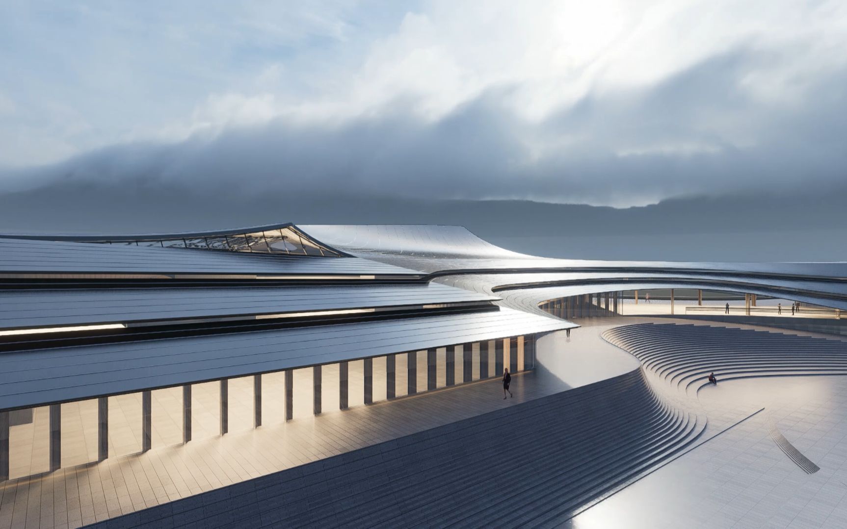 建筑学毕业生第一年所参与的博物馆设计投标