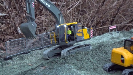 RC模型 遥控车模型 工程车