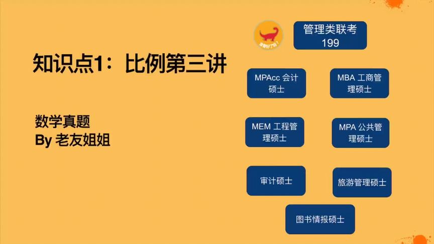 管理类联考裸考突击-数学真题01-比例第三讲