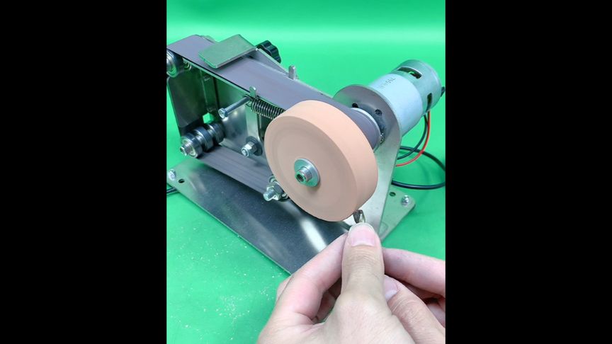 家用微型砂带磨刀器