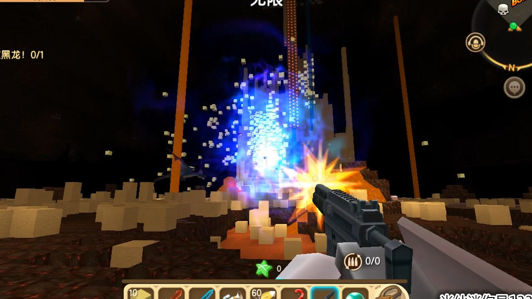 迷你世界:半仙多米带着神器闯地心,结果被黑龙虐的不要不要的