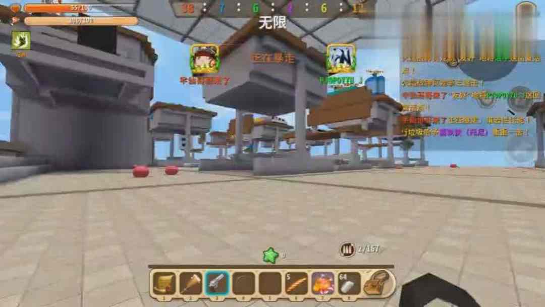 迷你世界:课堂狙击大乱斗,这是巨人上学的地上吗?