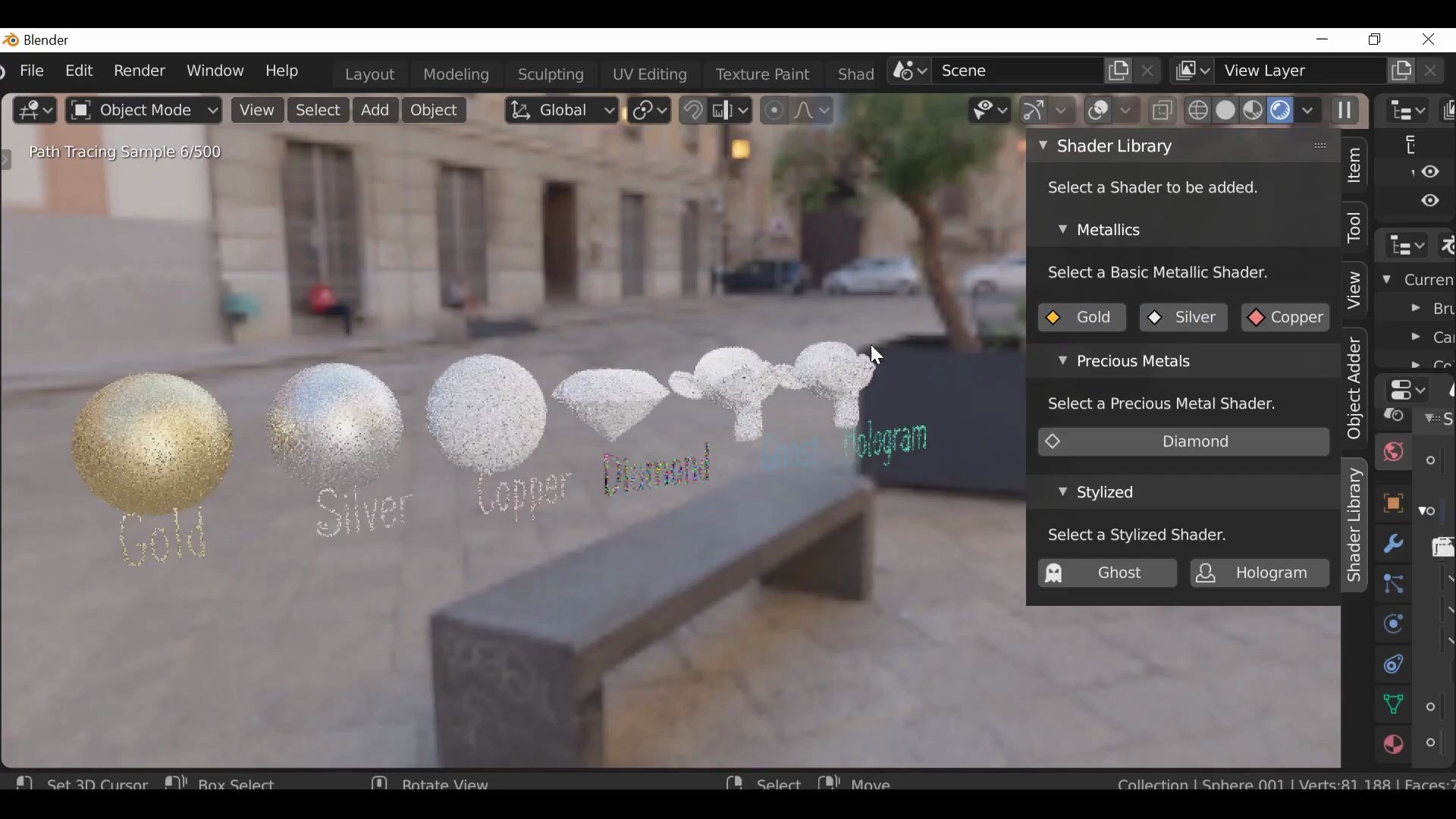 Python Blender 2.8教程:如何创建插件(着色器库)[bpy]