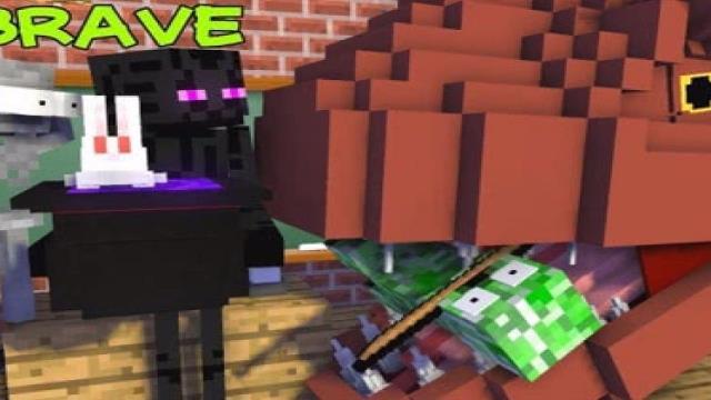 我的世界:勇气比赛末影人开挂