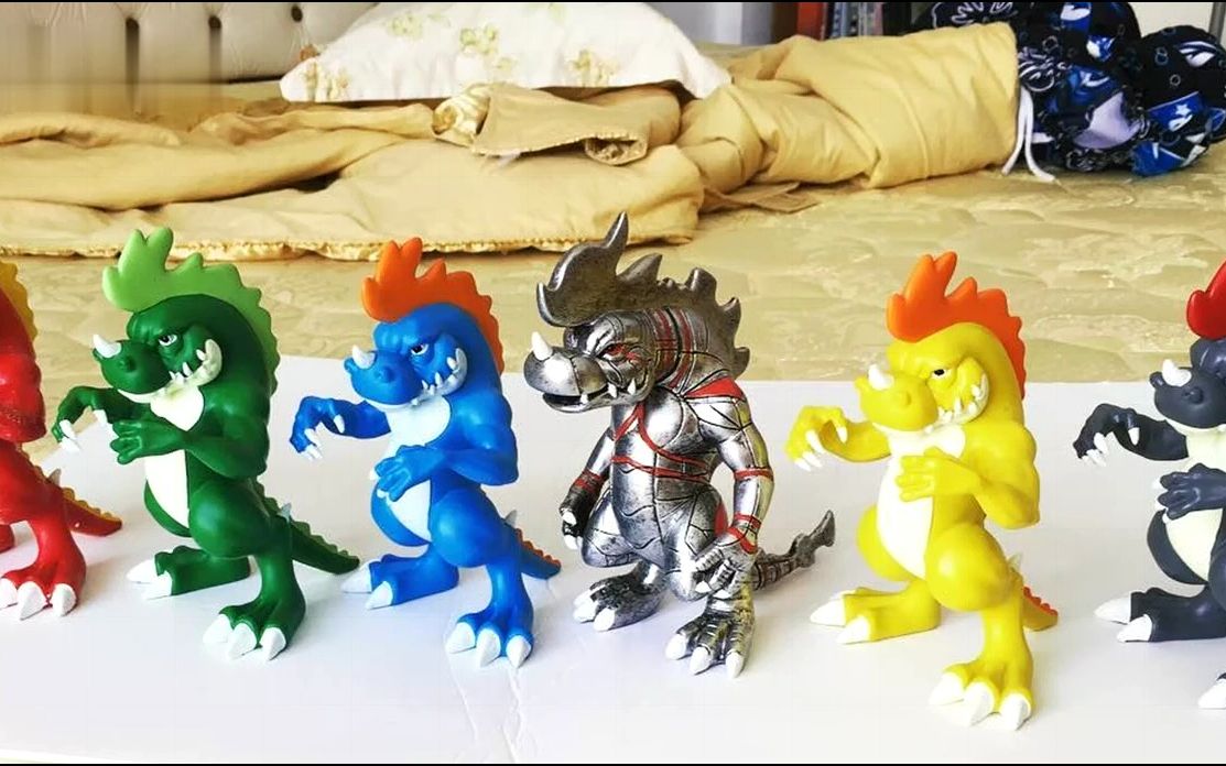 还不完的童年债系列001石器时代非盲盒,同人手工制作手办模型3