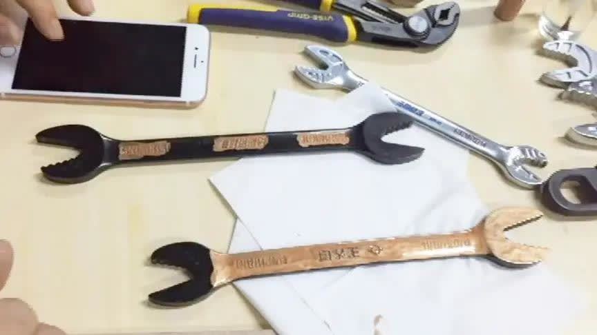 实拍为贪嘴扳手做金属防亮化测试!效果验证中!