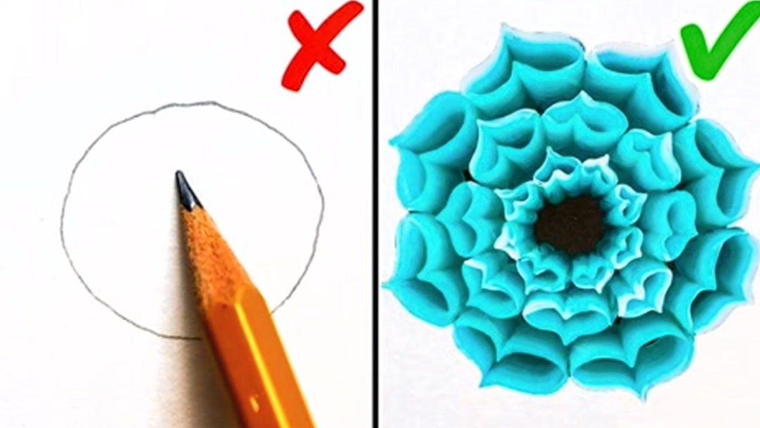 生活趣味小妙招:绘画超难教你用简单方式完成一幅漂亮作品