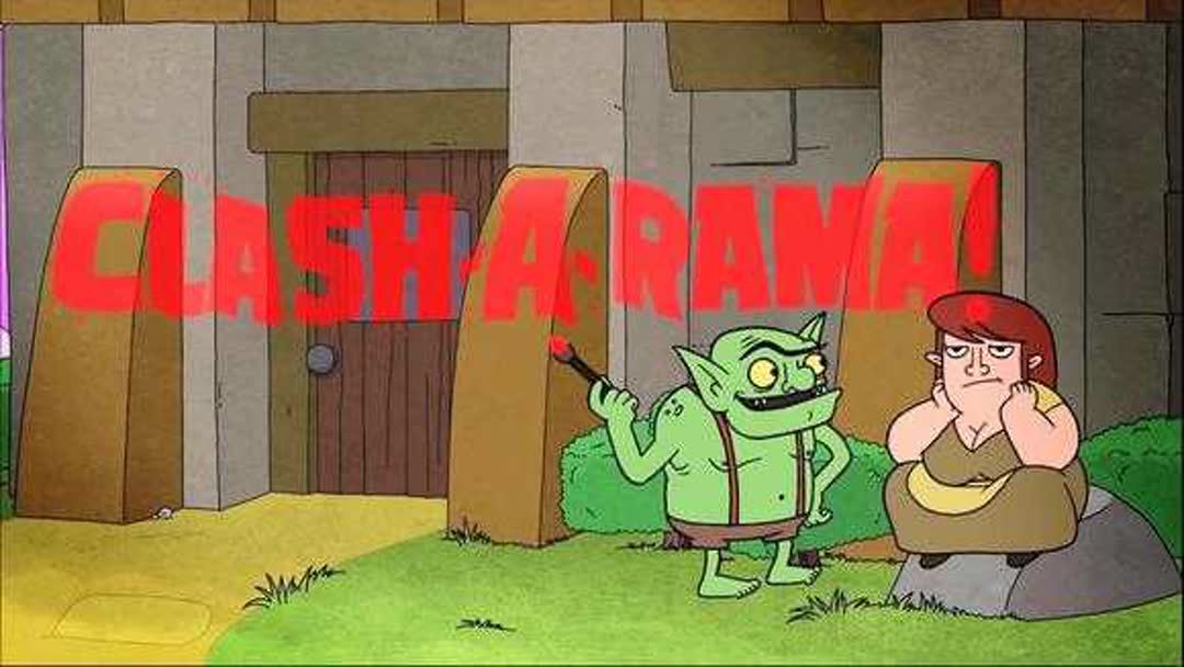 难怪部落冲突和皇室战争动画听起来很耳熟,配音就是海绵宝宝!