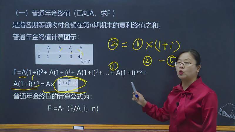 中级会计职称中级财务管理|普通年金终值和预付年金终值