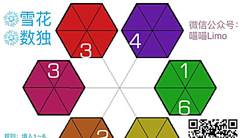 变形数独 雪花数独介绍