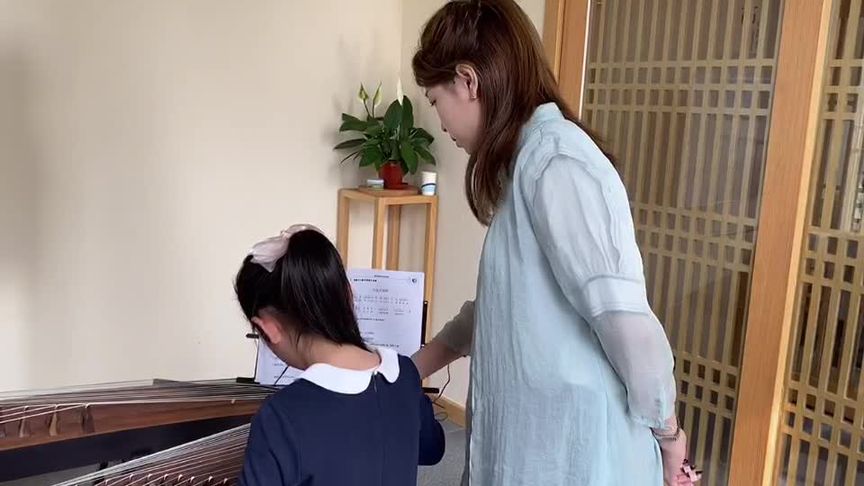 #太原古筝培训 #太原万象城 #弘扬国乐 #课堂实录 细致
