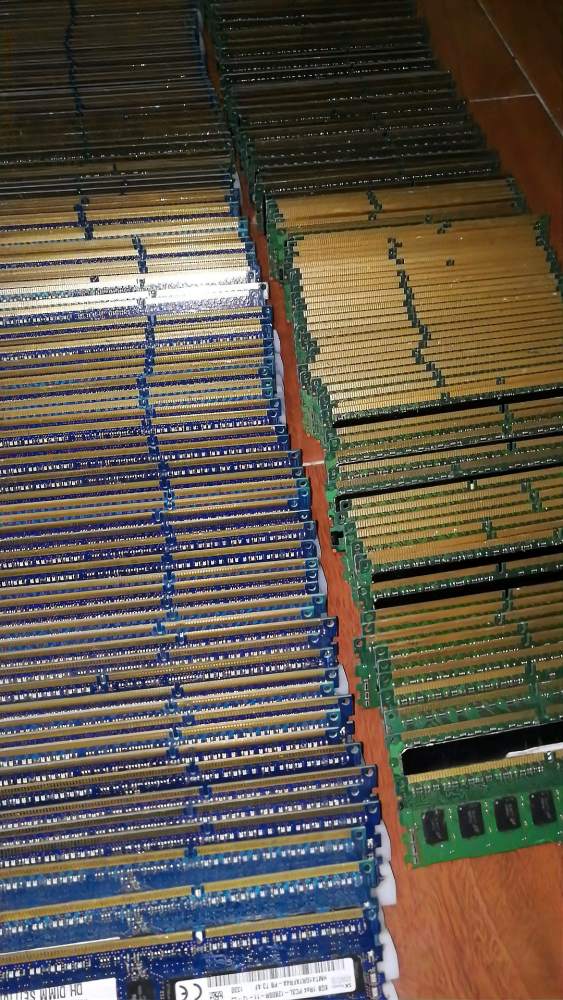回收二手拆机内存条服务器笔记本台式机内存条不分好坏大小都收