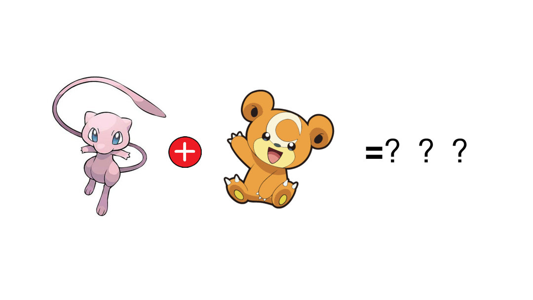 梦幻和熊宝宝,两只小可爱融合,会变得更可爱吗?