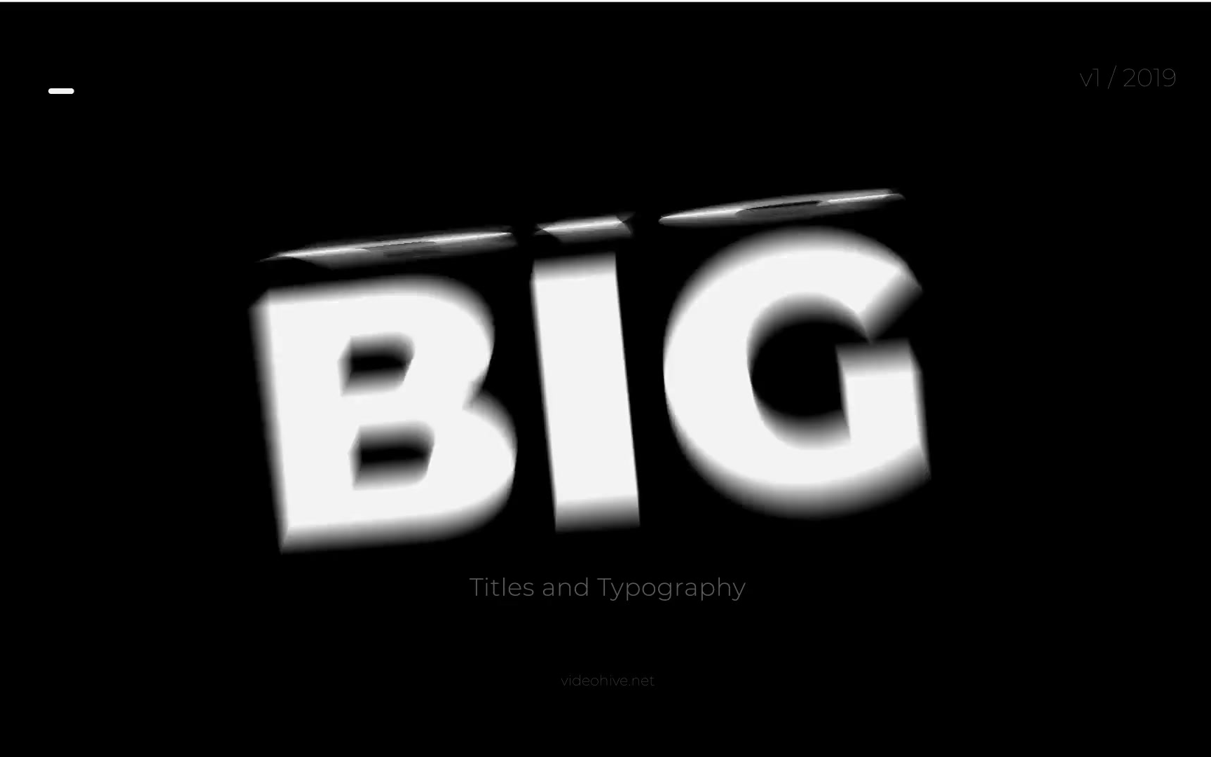 AE模板-超酷的艺术海报文字排版模板印刷动力学海报视频