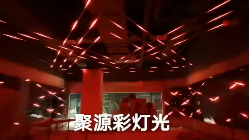 山东滕州市零距离游泳健身动感单车房#智能声控灯光调试完成