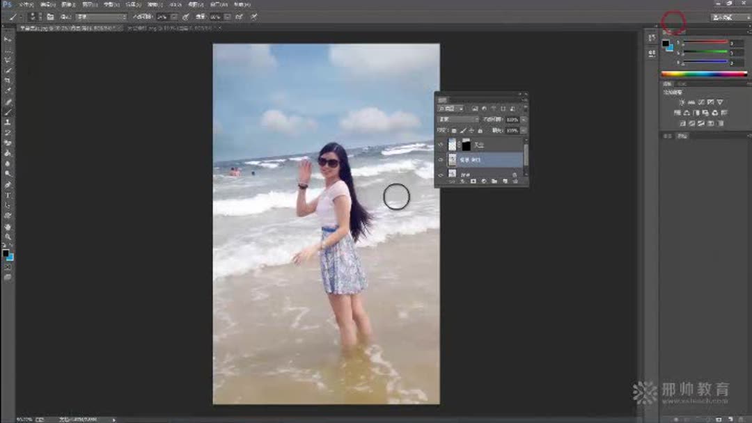 用photoshop教你快速瘦脸瘦身