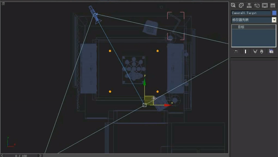 VR中文版教程客厅案例 009设置相机与渲染参数