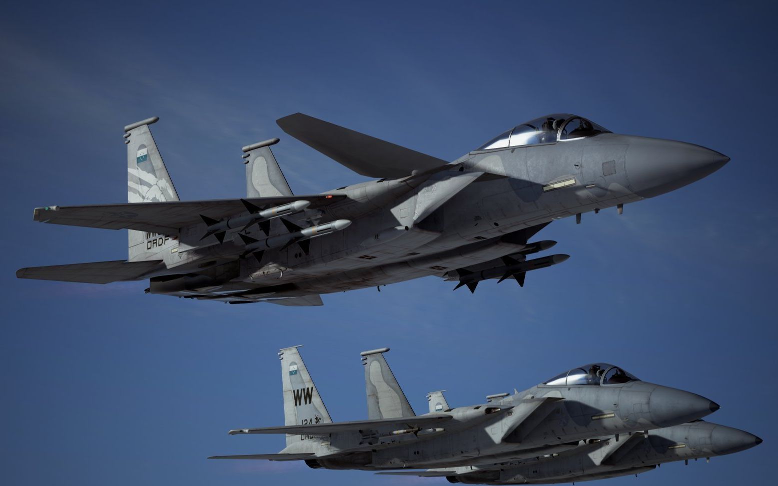 AC7啥时候有F-15S/MTD了?另外这BGM怎么回事?