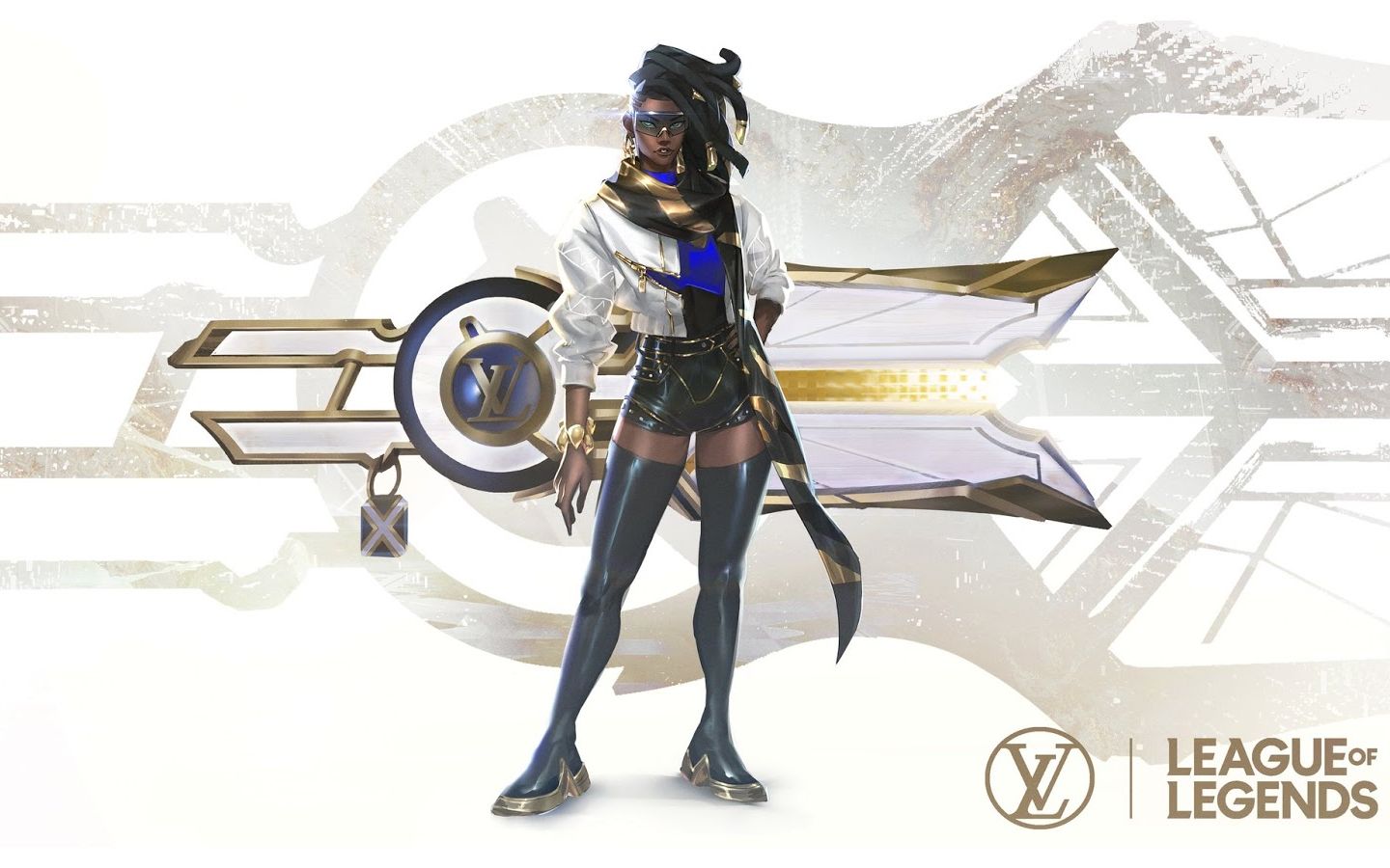 ...联盟 新皮肤预告:2020情人节 - 金克丝&悠米、真实伤害 赛娜 LV至臻