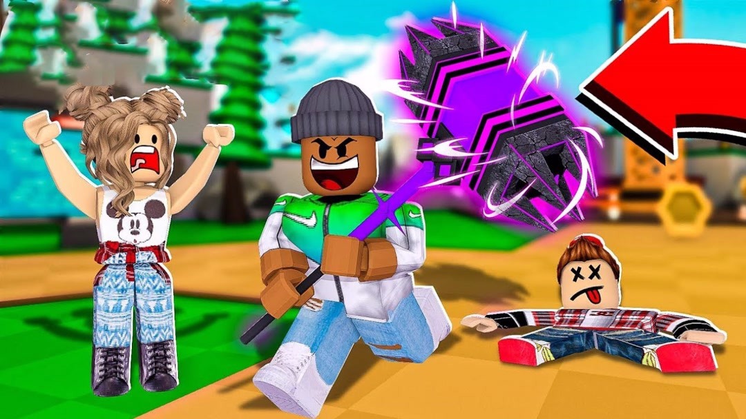 ROBLOX小游戏模拟器:锤子大战争夺高地之王!面面解说