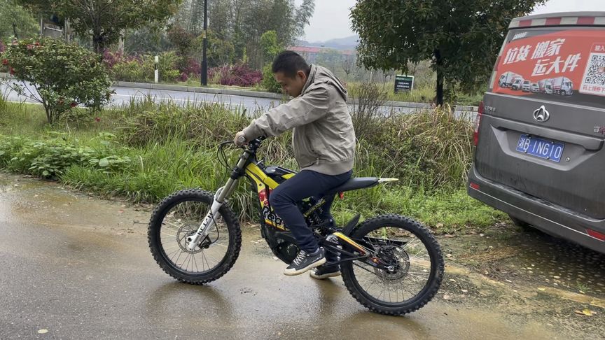 轻蜂越野电动自行车初体验ߑ�ߏ