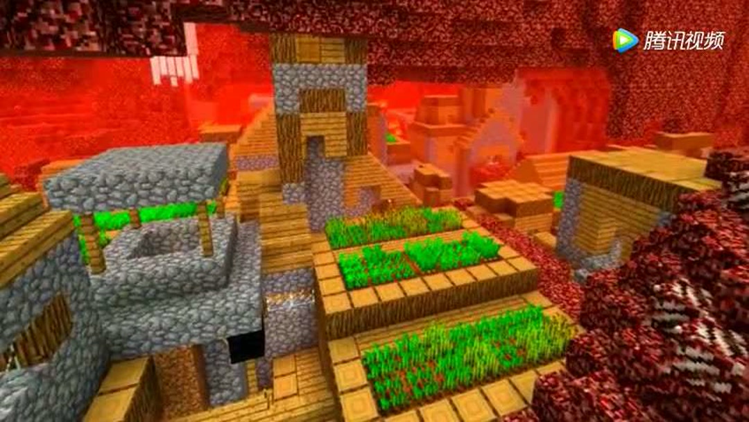 我的世界:假如村庄可以生成在地狱,村民们是怎么生活的