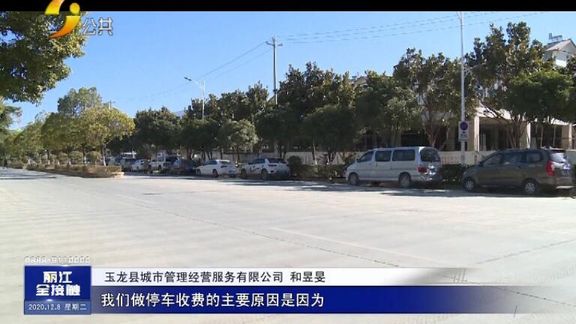 「丽江热线」玉龙县市政道路788个停车泊位今起收费