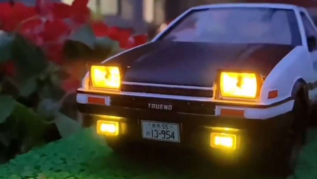 丰田AE86汽车模型