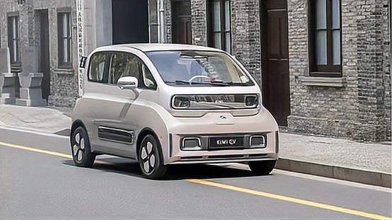 哪款电动汽车适合女生?2023款KiWi EV系统升级,进阶智驾体验