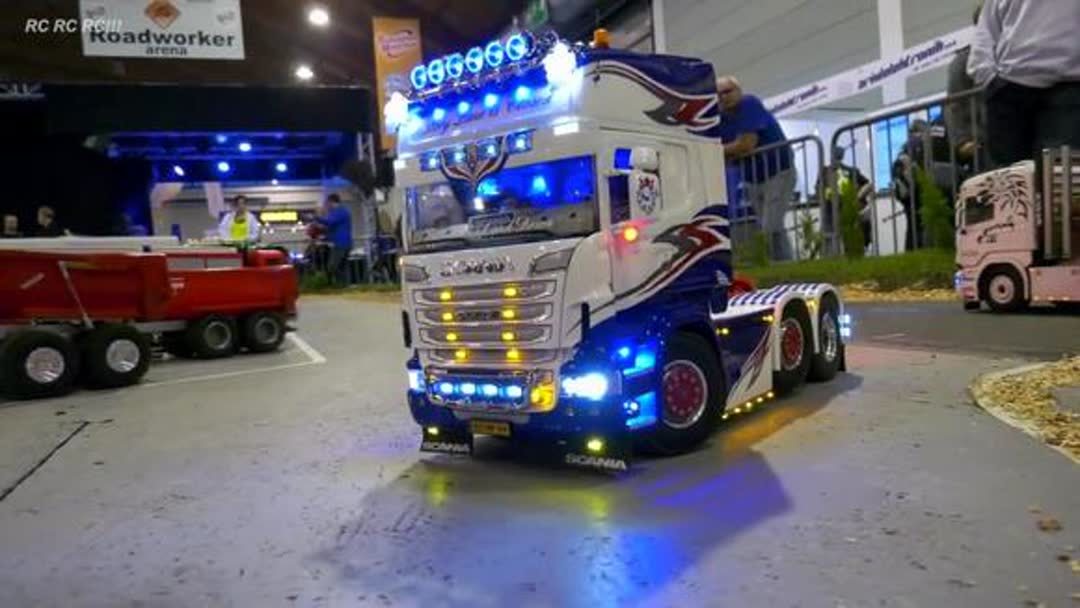 模型做的如此逼真?遥控模型卡车