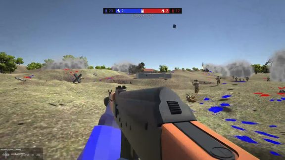 战地模拟器:爆炸弓箭伤害太高了,不小心就误伤队友