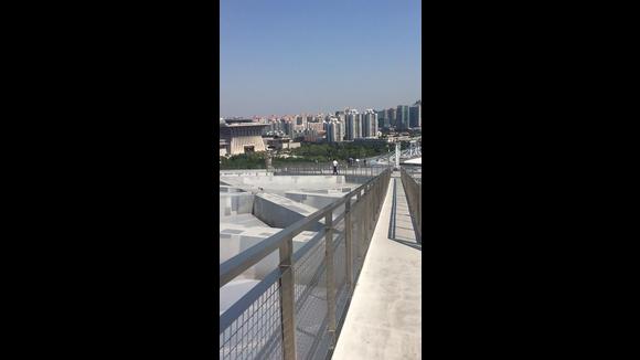 感叹鸟巢宏伟,佩服建设们的智慧