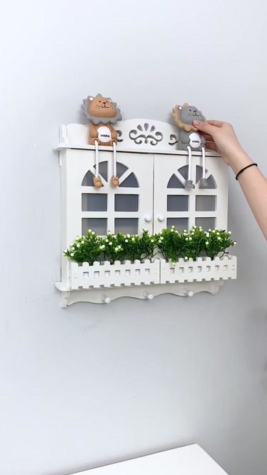 新家电表箱不好看,换上了这个电表箱装饰盒,这下好看多了