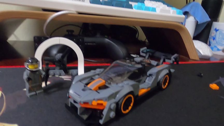 用219块乐高,造出了人生第一台超跑,迈凯伦塞纳!#乐高 #模型