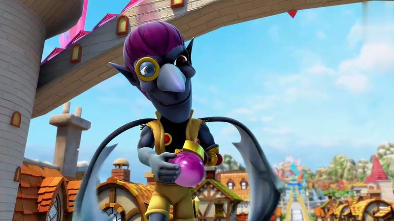 猪猪:街上的人穿的鞋子,都是一模一样,有古怪猪猪侠击败小精怪