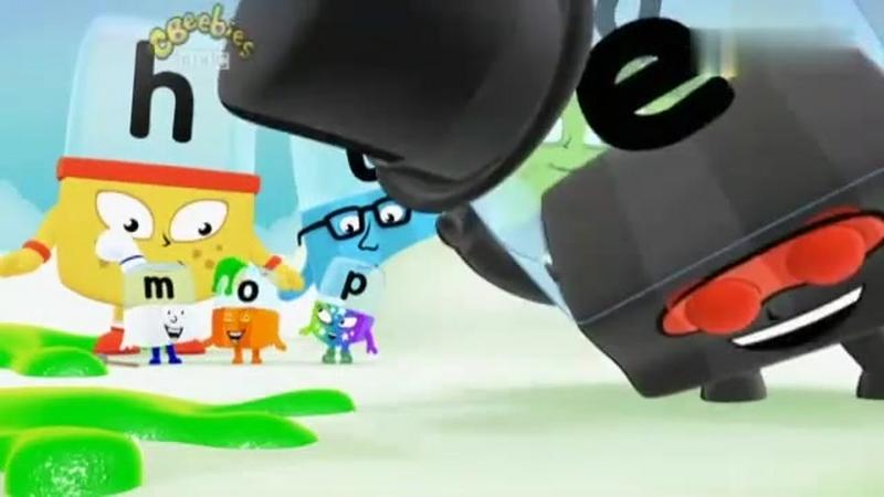 英文动画片:字母积木Alphablocks 第26集 幼儿英语启蒙26个字母