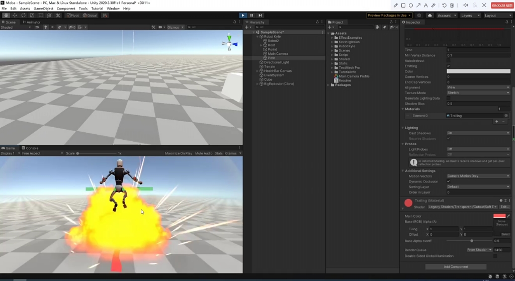 unity跳起来打。