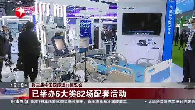 第三届中国国际进口博览会:已举办6大类82场配套活动