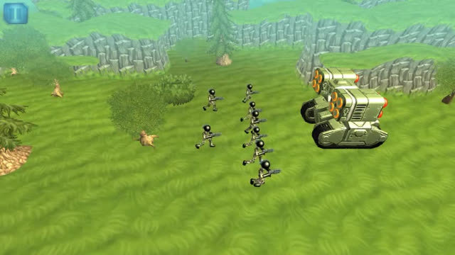 火柴人坦克战争模拟器激活了更多的兵种,一个比一个弱